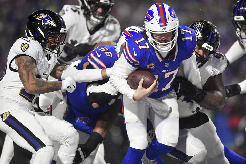 Controversial holding, pass interference calls in Bills-Ravens turn up ...