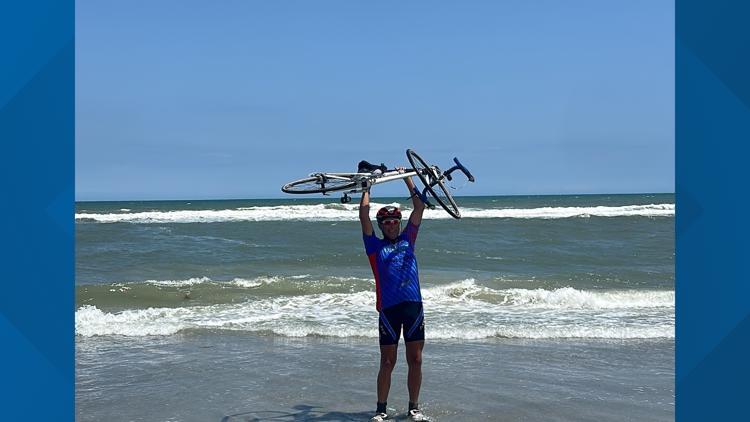 Dan Blake rides more than 2,000 miles to raise awareness and funds ...