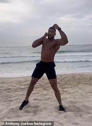 Ready to rumble, AJ? Anthony Joshua shares new training footage on ...