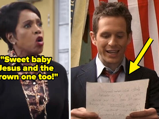 13 Of The Funniest Unscripted Quotes From TV Shows That Were 100% ...