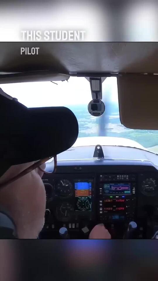 This student pilot emergency landed his airplane after the engine ...