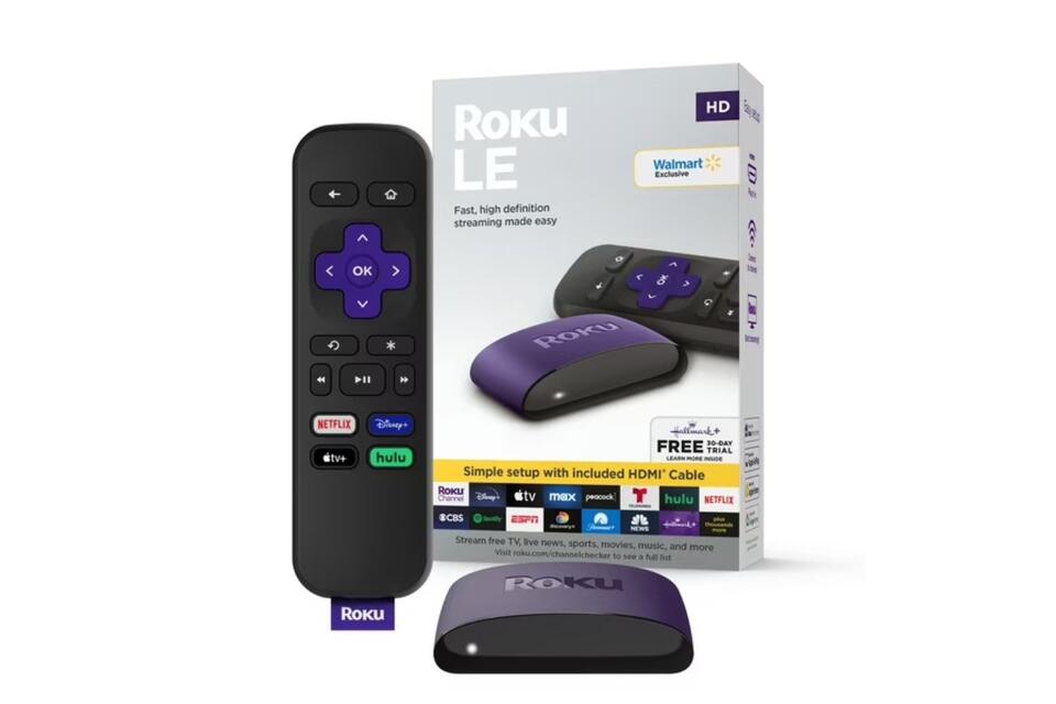 Roku LE HD Streaming Player Drops to Nearly Free Price as Walmart ...