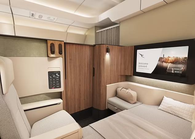 Qantas passenger who thought he'd scored amazingly priced first-class ...
