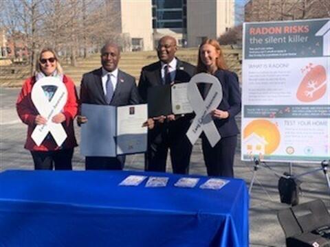 Mayor Garner Signs Proclamation to Battle Radon Exposure - NewsBreak