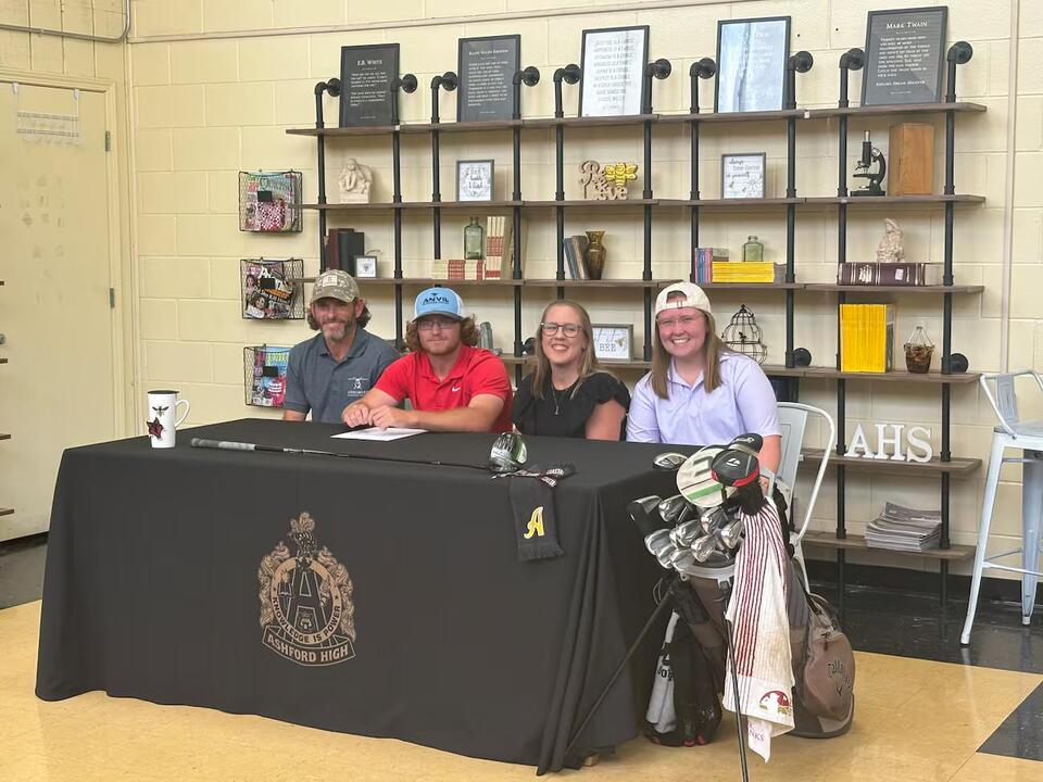 On the dotted line: Logan Barnes