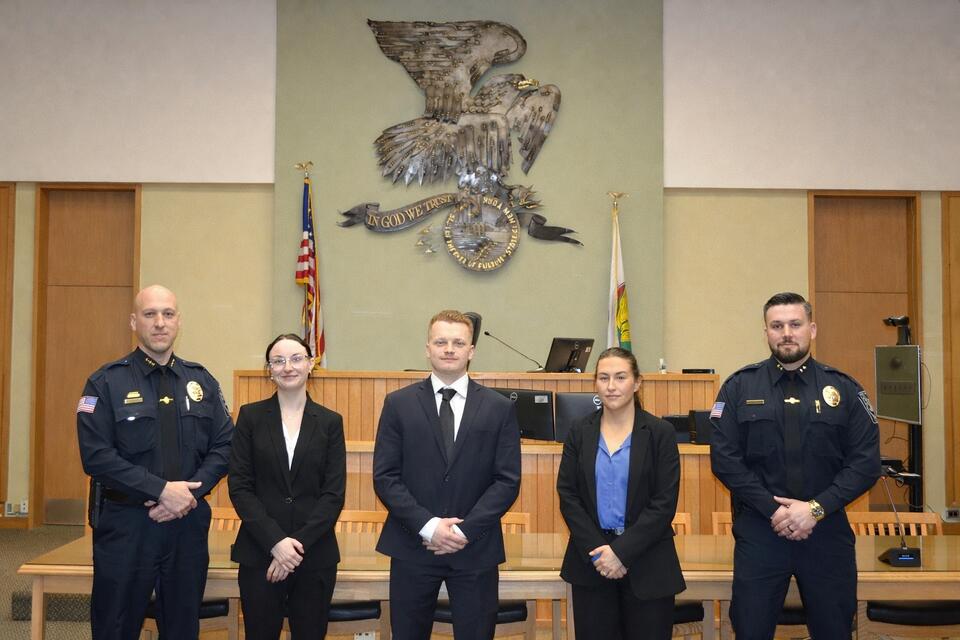 Fulton Police Welcomes Three New Recruits - NewsBreak