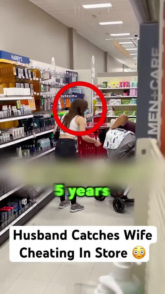 Husband Catches Cheating Wife in Store - NewsBreak