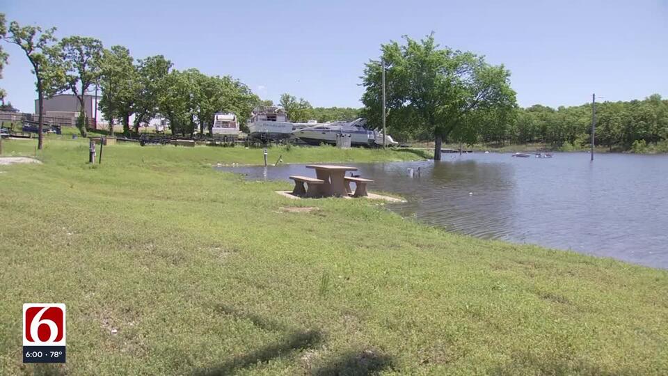 Keystone Lake: 15 feet above normal and rising following April's record ...