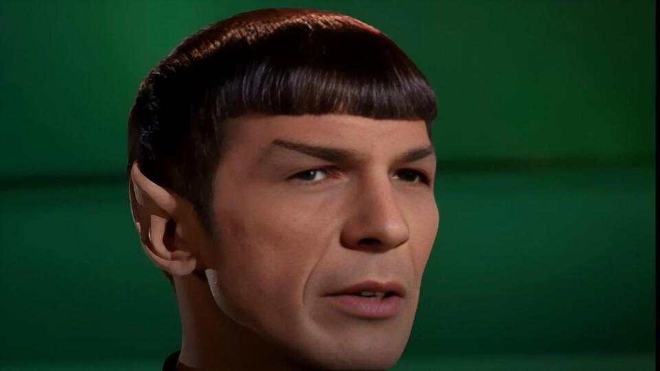 Not just pointed ears, Spock was supposed to have a very different look ...