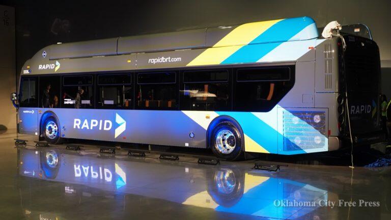 OKC Bus Rapid Transit line one step closer with new bus reveal - NewsBreak