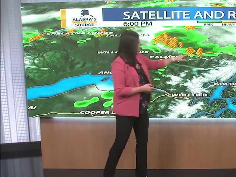 Fire danger remains high as thunderstorms spread across Alaska