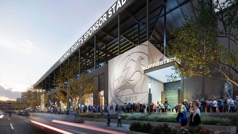 First Fully-Electric MLS Soccer Stadium Being Built in New York City ...