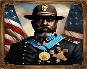 Flag Bearer 1st Black Medal of Honor Soldier Sergeant William H. Carney ...