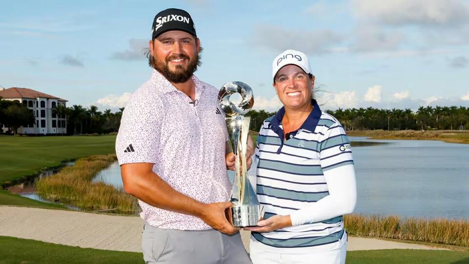 Andrew Novak, Lauren Coughlin mic'd up after winning Grant Thornton ...