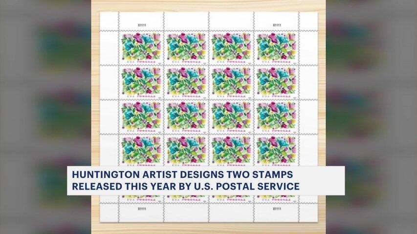 Huntington artist designs stamps now available for purchase at USPS ...