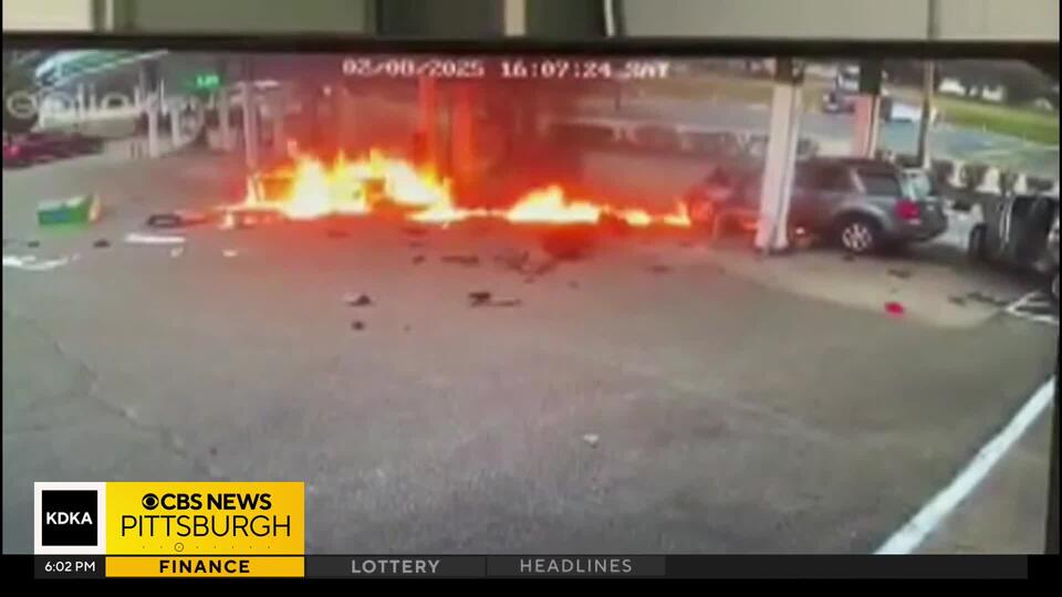 Family hailed as heroes after helping victims of fiery crash at gas ...
