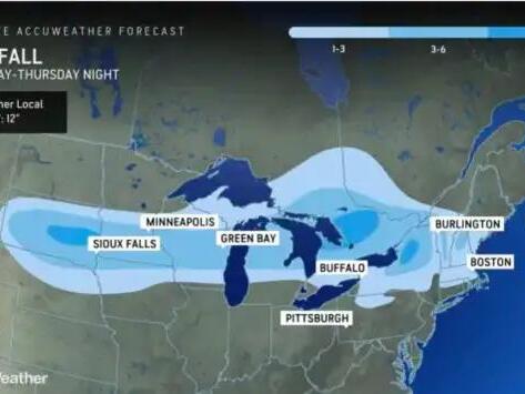 Final Snowfall Forecast Map Released For First Of Back-To-Back Winter ...