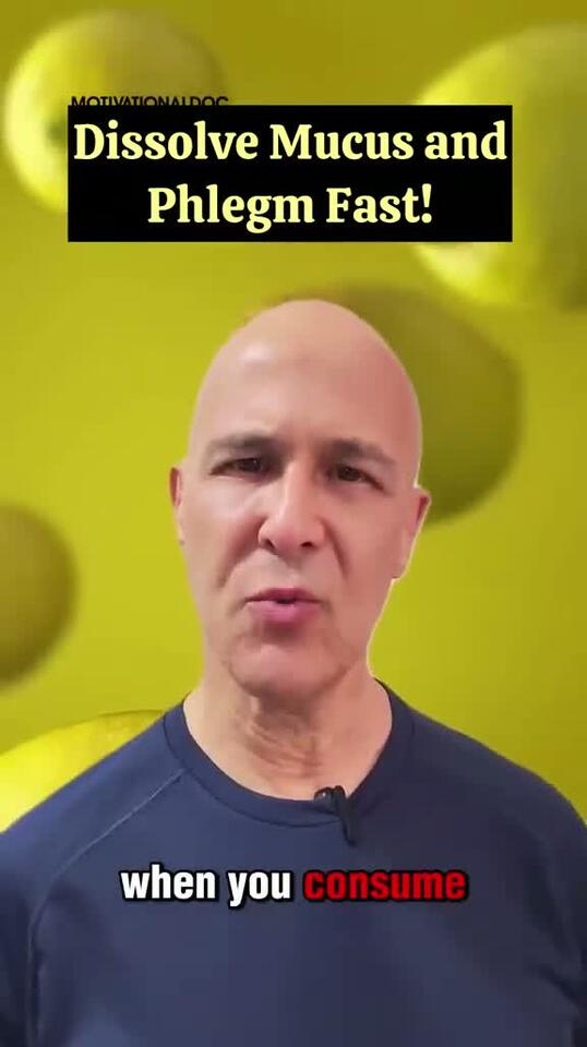 Dissolve Mucus and Phlegm Naturally! #DrMandell #Mucus #Phlegm # ...