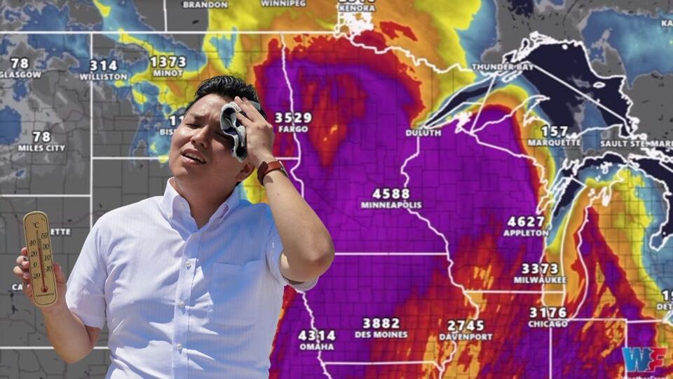 Meteorologist says a ring of fire weather pattern is developing right ...