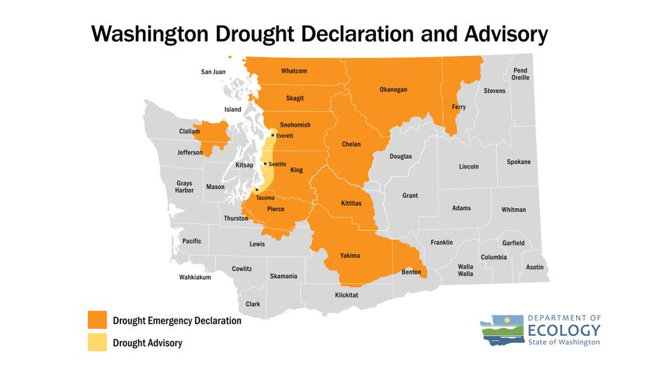Moisture Deficits Worsen as Drought Persists in Washington State ...