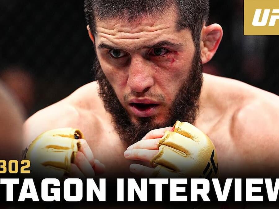 Islam Makhachev retains title by submission against Dustin Poirier at ...