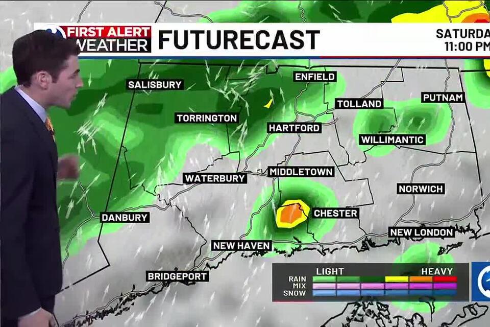 FORECAST: Threat for storms, then heavy rain prompt First Alert Weather ...