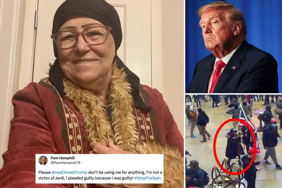 ‘Ex-MAGA Granny’ Pam Hemphill convicted over Jan. 6 warns Trump to not use her for political ...