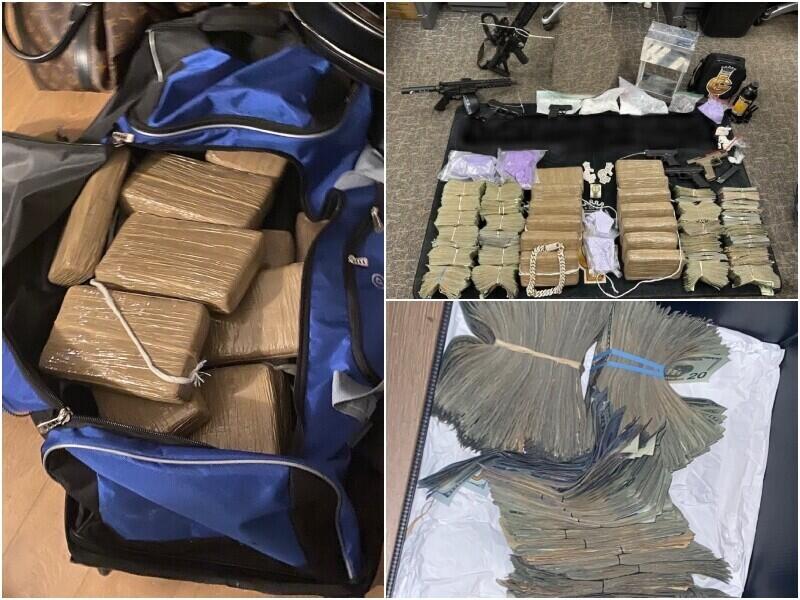 Nearly 40 Pounds of Fentanyl-Laced Drugs, $400K, Guns Found During ...