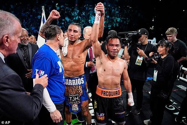 Boxing fans claim Manny Pacquiao was 'ROBBED' in 46-year-old's comeback ...