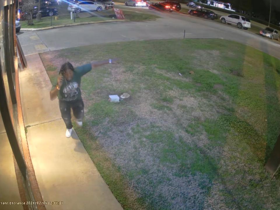 Camera near Lafayette nightclub captures video of people running for ...