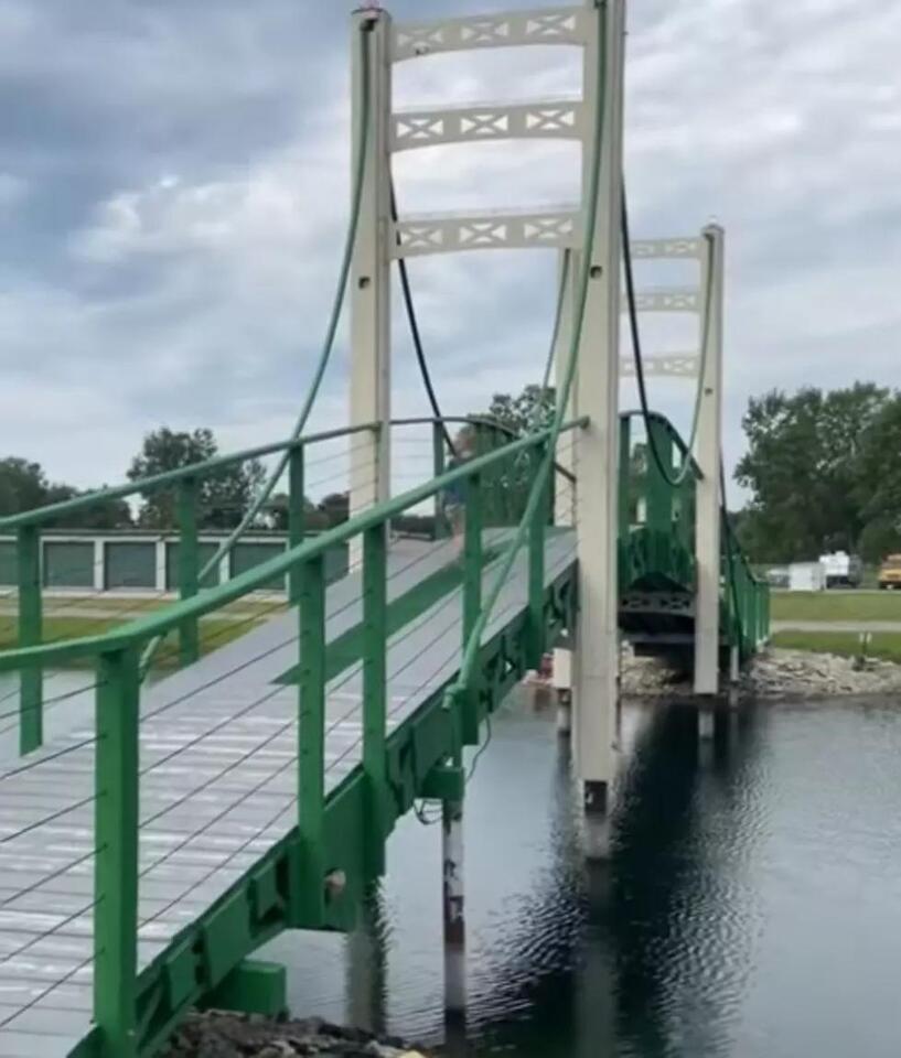 The Mini-Mac Bridge in St. Louis, Michigan - NewsBreak