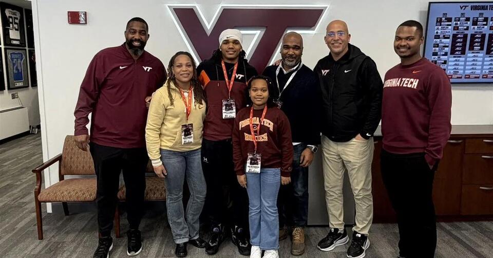 Virginia WR Anthony Henderson comes away impressed after snowy Junior ...