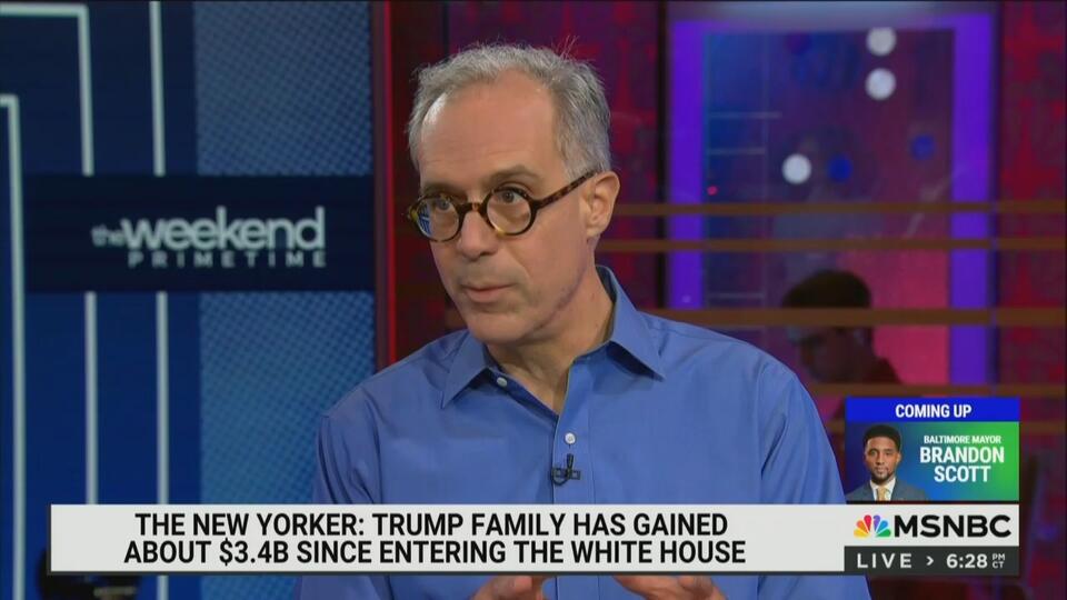 ‘$3.4 billion’: Reporter Tells MSNBC Trump Family Turning Down ‘No ...