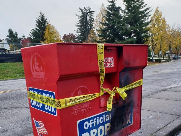 Arson destroys hundreds of ballots inside a Washington state drop box