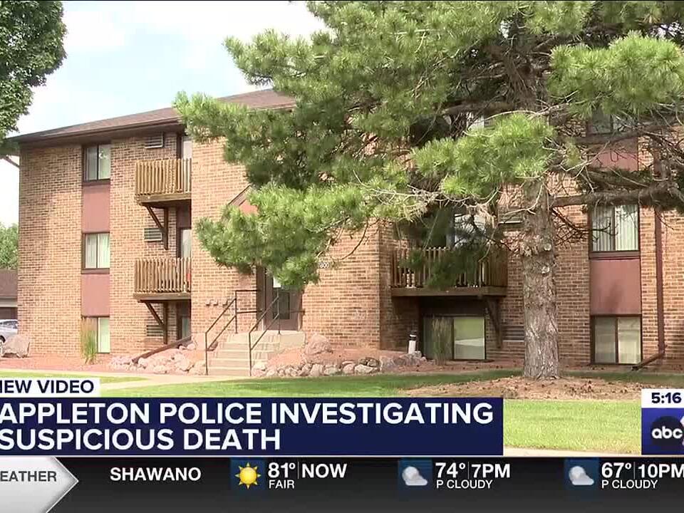 Appleton police investigate suspicious death