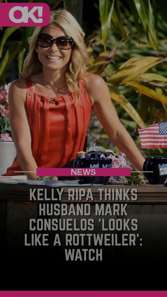Kelly Ripa can’t help but poke fun at hubby Mark Consuelos! The talk ...