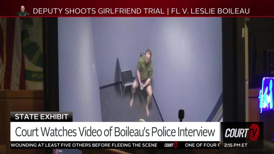 Deputy Shoots Girlfriend Trial: Police Interview of Defendant Leslie ...