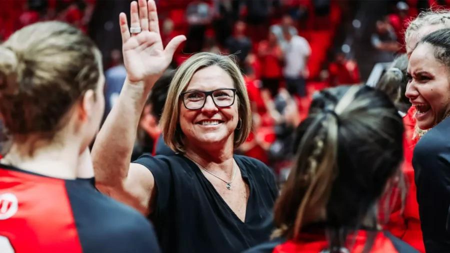 Utah Volleyball Legend Beth Launiere Retires After 36 Seasons; Alyssa D ...