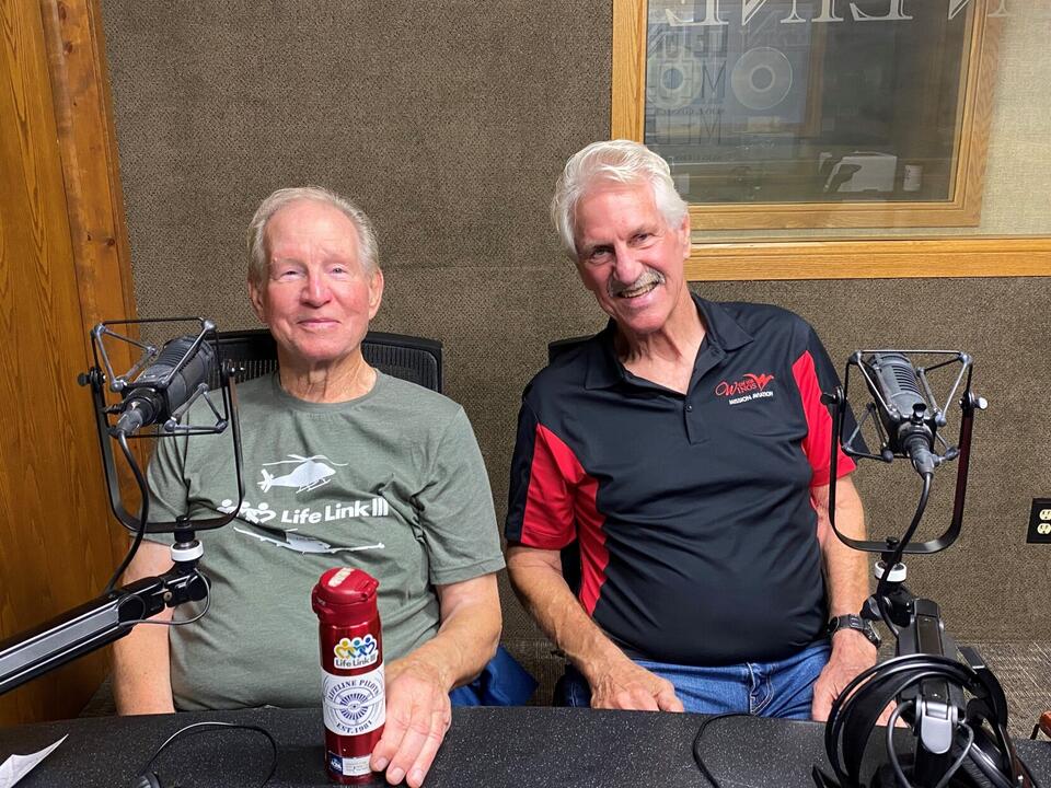 Dennis Conn and Jim Conn share a love of aviation and exciting news for ...