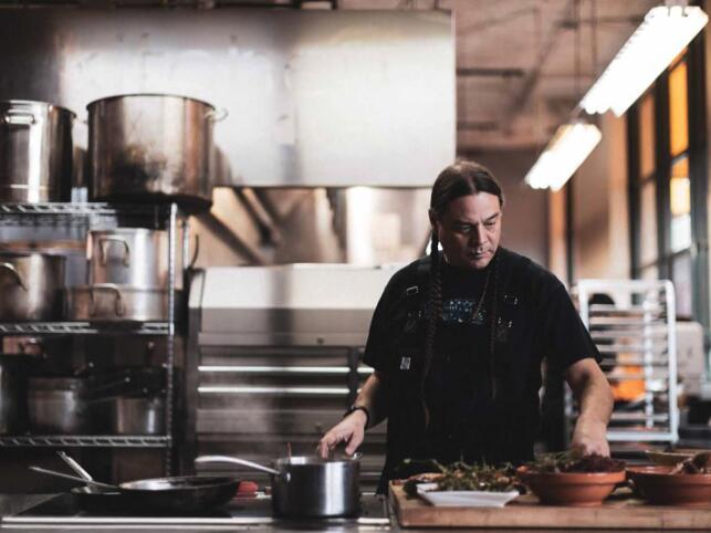 ‘The Sioux Chef’ Sean Sherman Named To Top Influential List