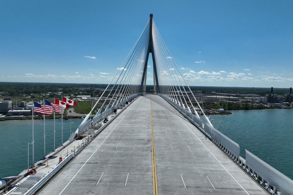 New Bridge Between Detroit and Canada Gets Final Touches - NewsBreak