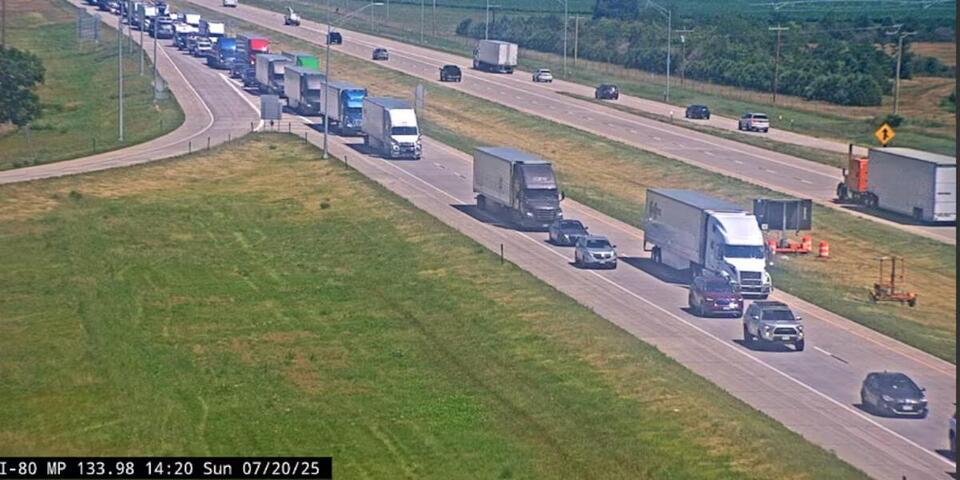 Crash on I-80 closes traffic near Ogallala - NewsBreak