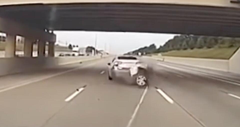 WATCH: Police Grappler Tears Axle Off Stolen Car to End Highway Pursuit ...