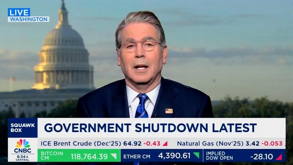 Scott Bessent Hammers Chuck Schumer Over Shutdown: U.S. ‘Held Hostage ...