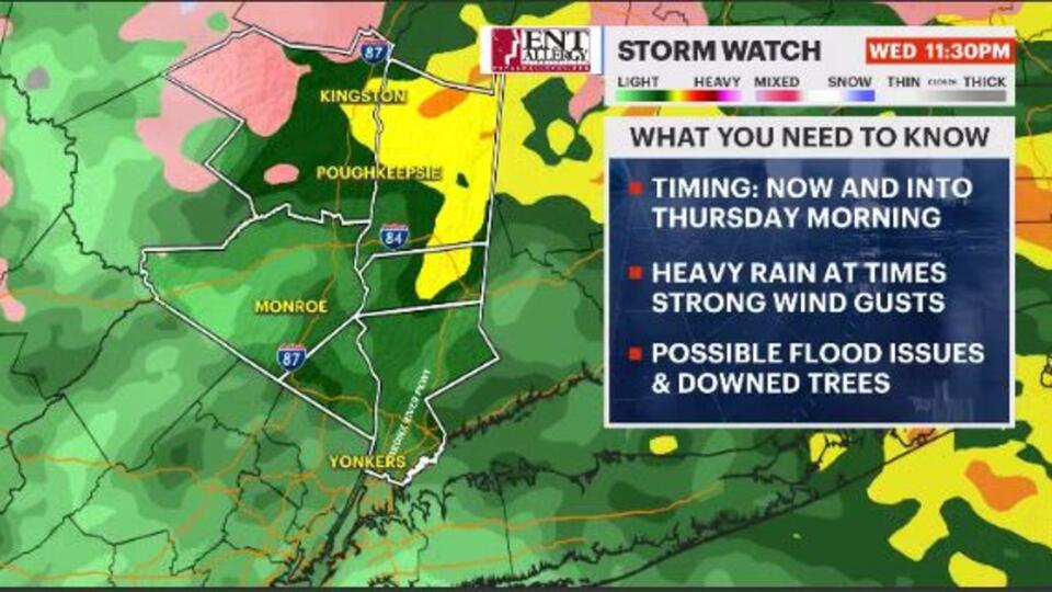 STORM WATCH: Storm brings heavy rain, with potential 30-60 mph wind ...