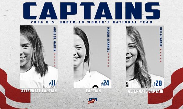 Scannell Named Captain Of U.S. Under-18 Women’s National Team - NewsBreak