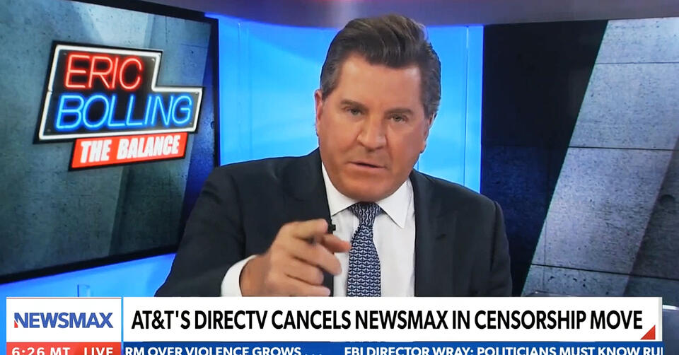 NEW: Eric Bolling Exits Newsmax - NewsBreak