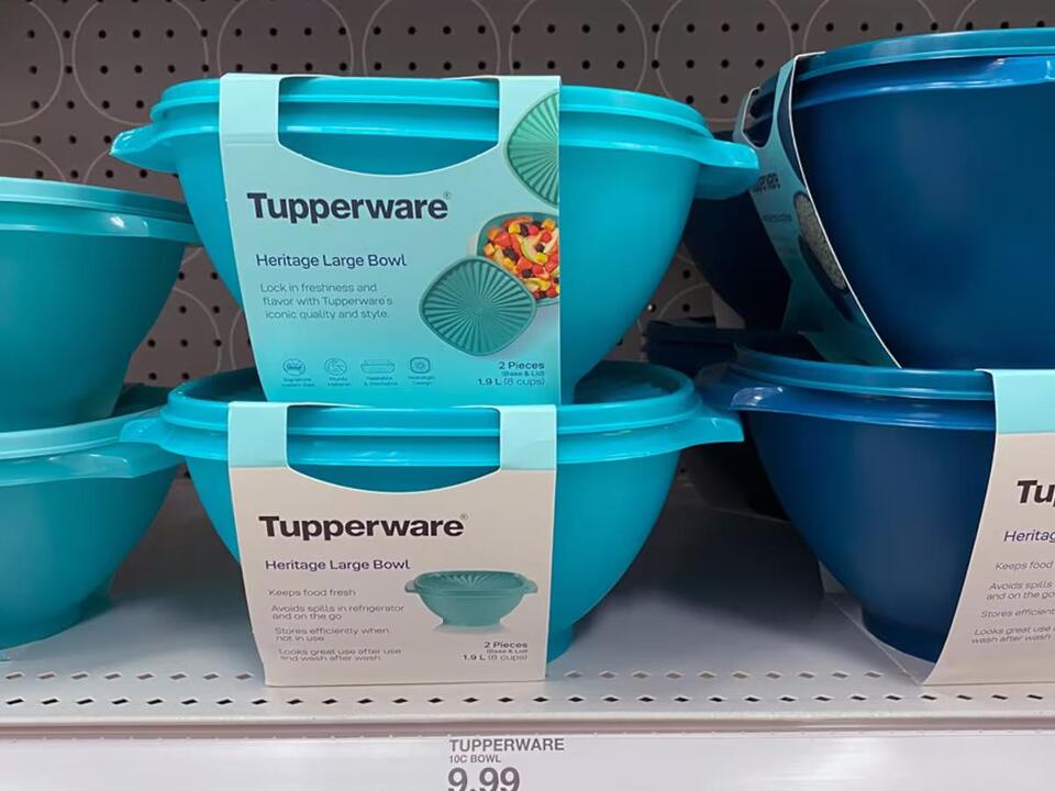 Tupperware files for bankruptcy after years of declining sales
