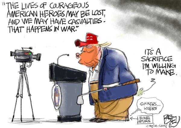 Editorial: Political Cartoons From Pat Bagley - NewsBreak