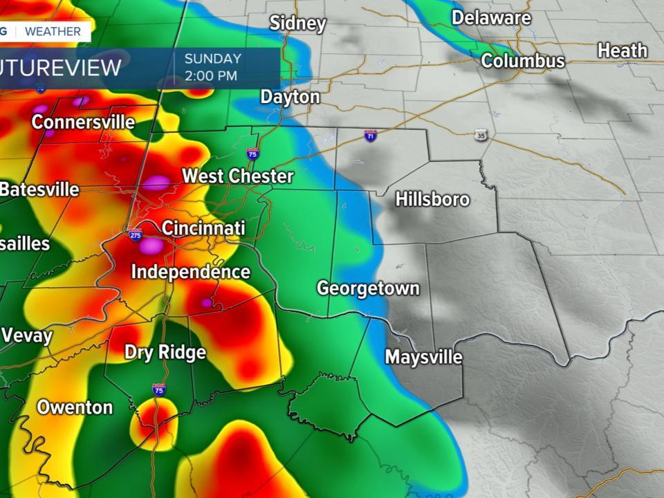9 First Warning Weather Alert Day: Timing out severe weather chances
